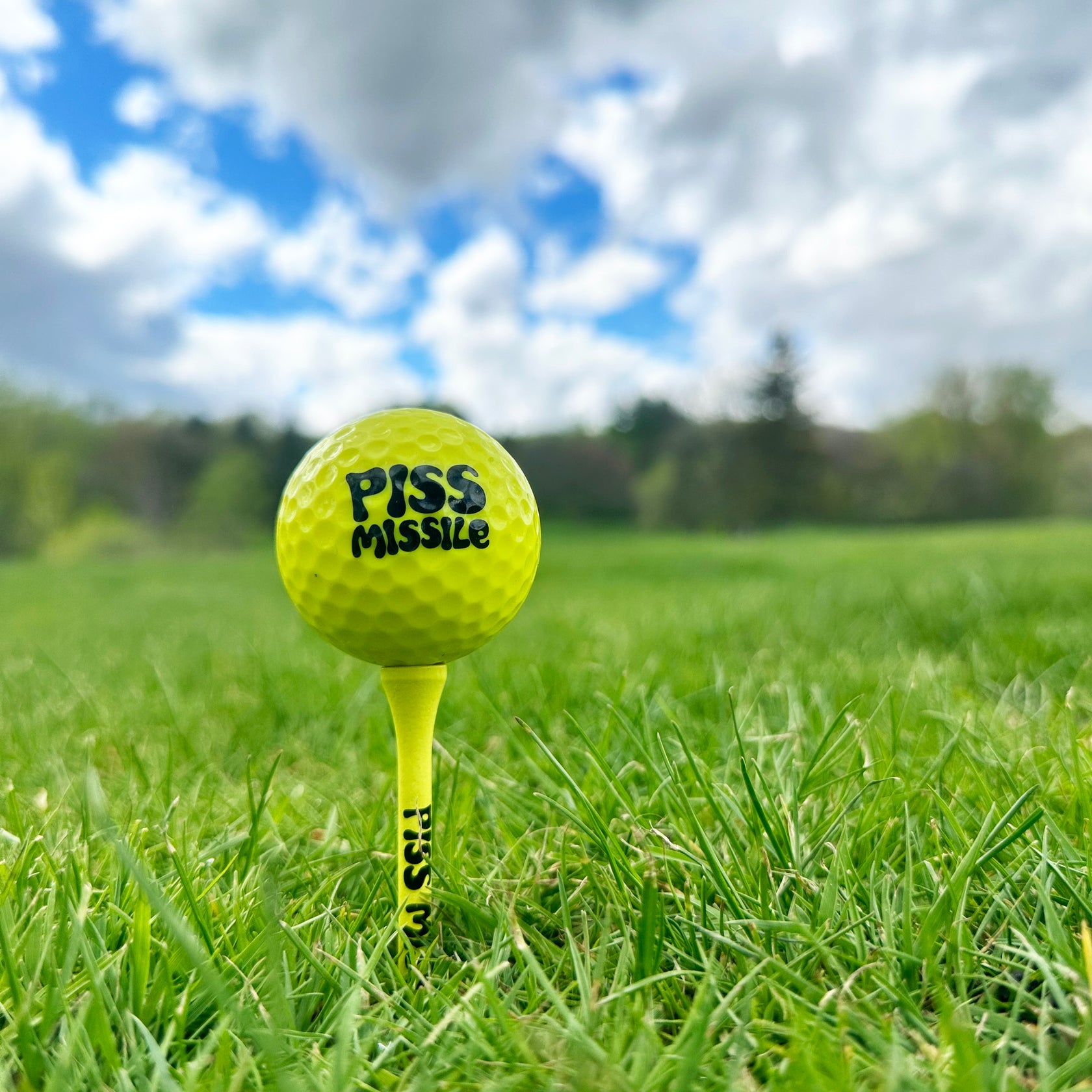 Piss Missile Golf Balls - Nature Called... For More Distance